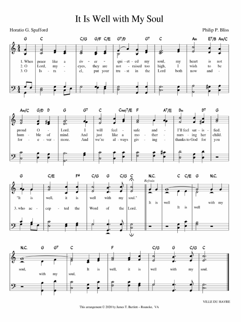 It Is Well With My Soul | PDF