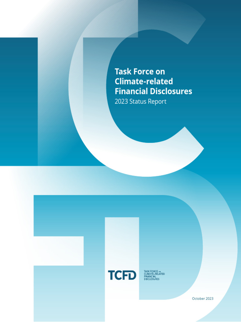 TCFD 2023 Status Report | PDF