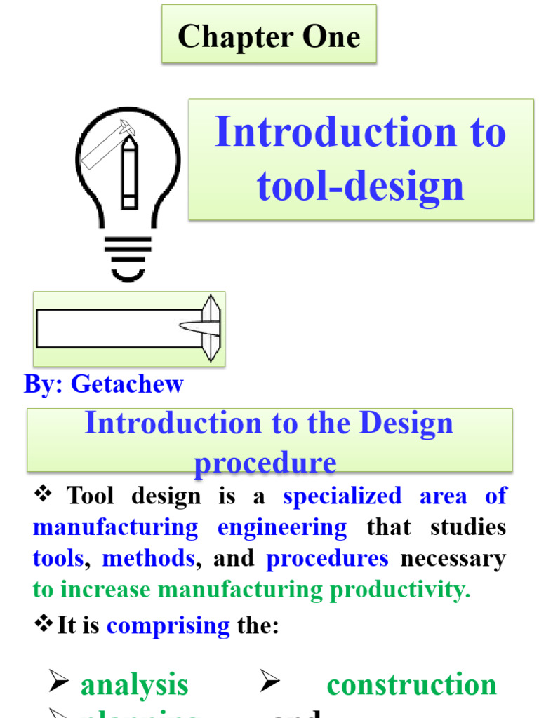 1.1 Introduction To Tool and Die Design | PDF