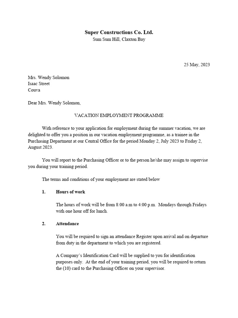 Yrvin Stephens - Letter. SBA Production 1 | PDF | Business | Public Finance