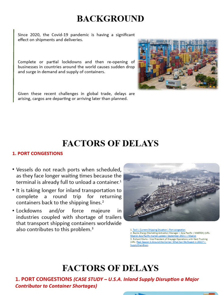 Shipment Delays Report | PDF