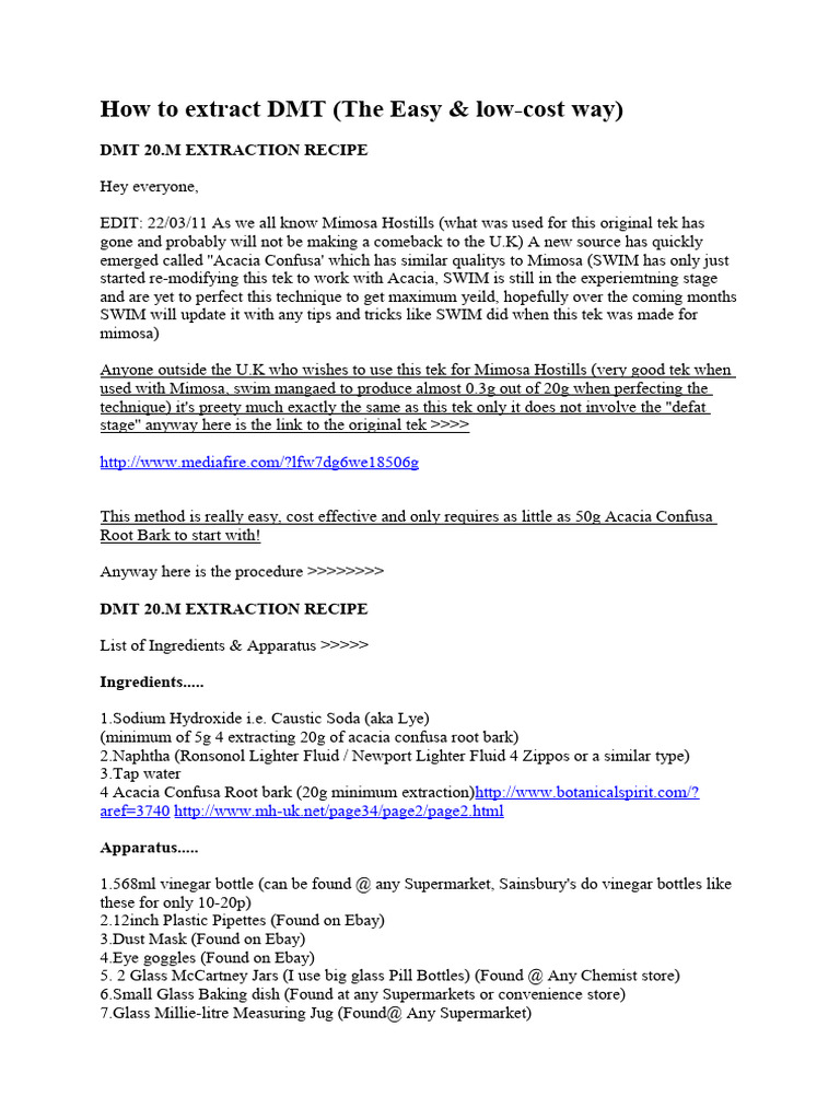 Idoc - Pub How To Extract DMT | PDF