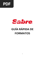 Comandos SABRE | PDF