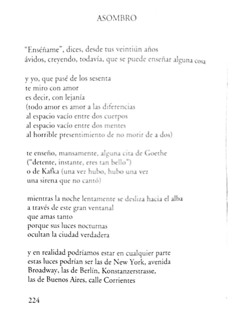 Cristina Peri Rossi. Asombro | PDF Cristina Peri Rossi. Asombro | PDF