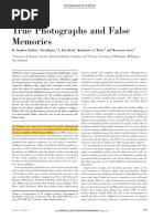 Loftus & Pickrell's Lost in the Mall Study | PDF