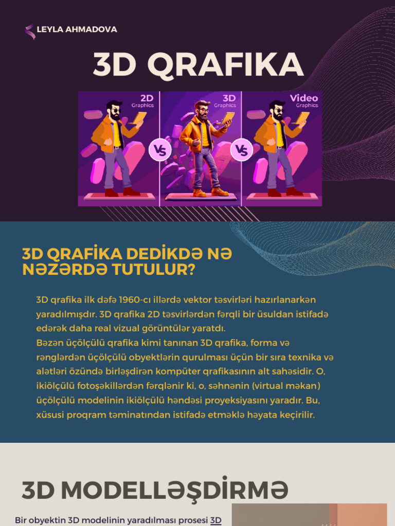 Leyla Ahmadova 3dqrafika | PDF
