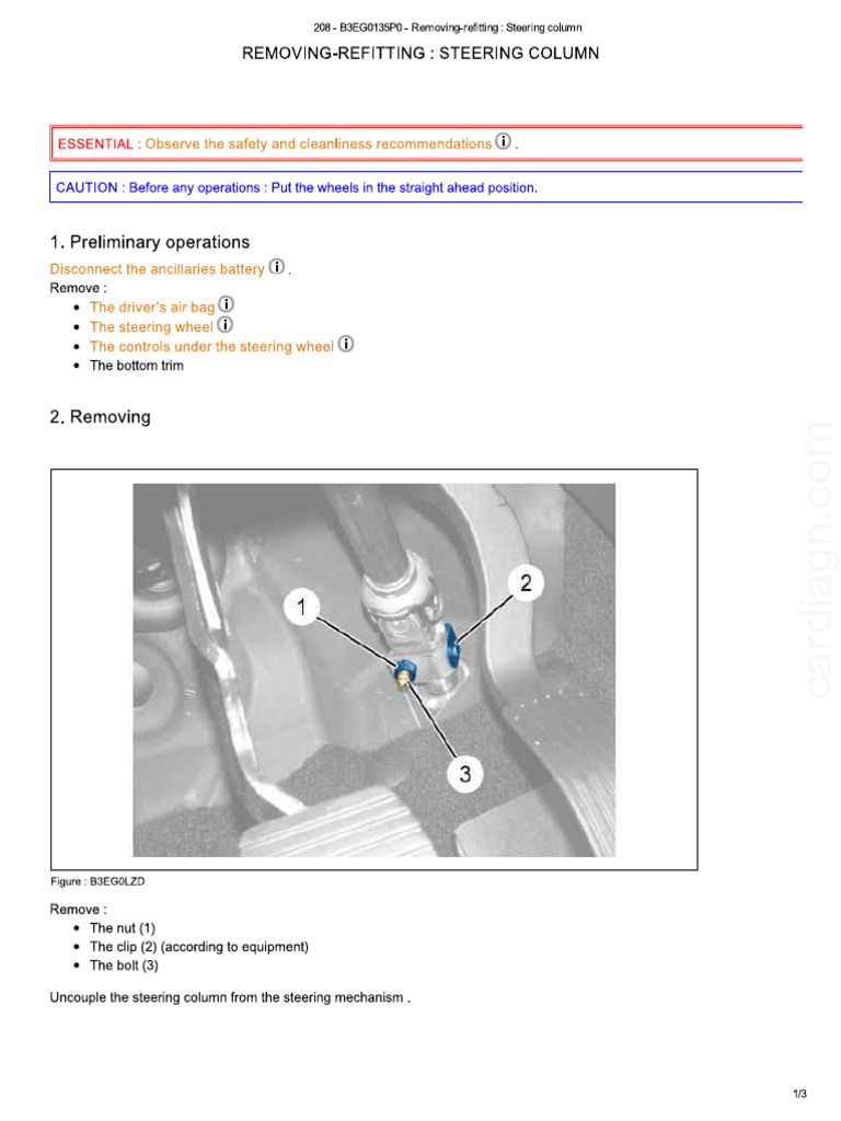 25.SISTEMA ELÉCTRICO-Instrumentos y Controles Peugeot 208 | PDF