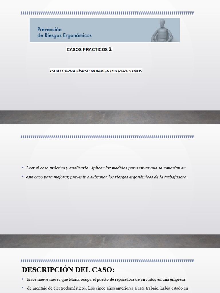 Caso Practico 2 Mov Repetitivos | PDF