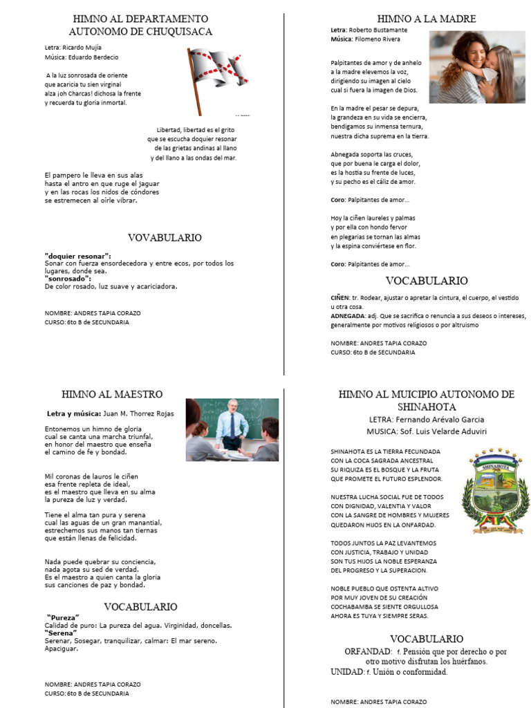 Angheline Revollo Galarsa | PDF