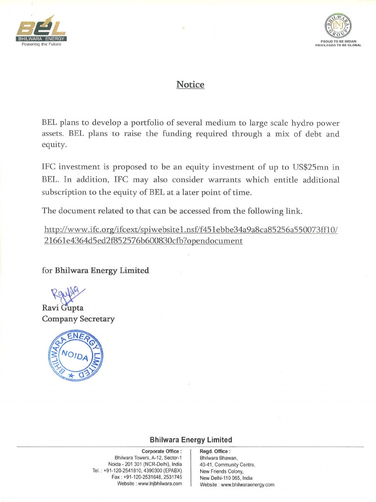 Ifc | PDF | International Finance Corporation | Equity (Finance)