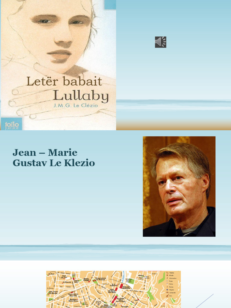 Leter Babait Le Klezio Ore Model | PDF