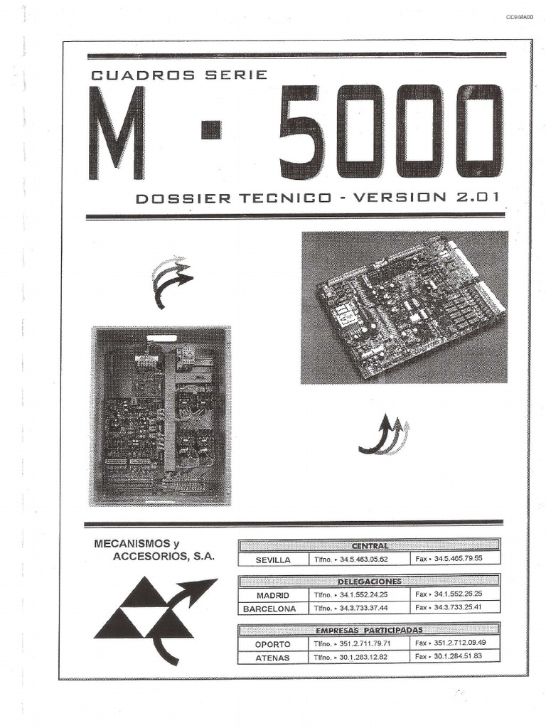 Mac Puarsa Manual de Maniobra Mac 5000 Version 20 Compress | PDF