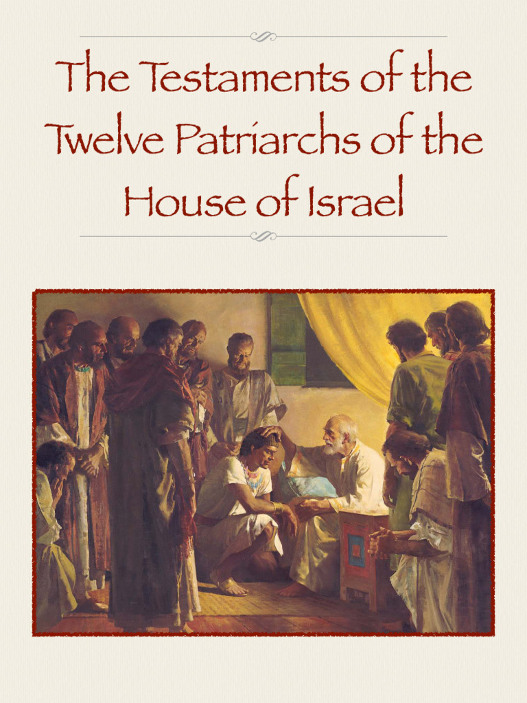 Testaments of The Patriarchs | PDF | Jacob