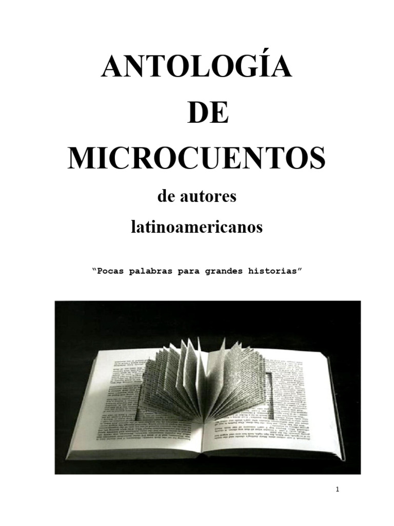 antologia de microcuentos | PDF