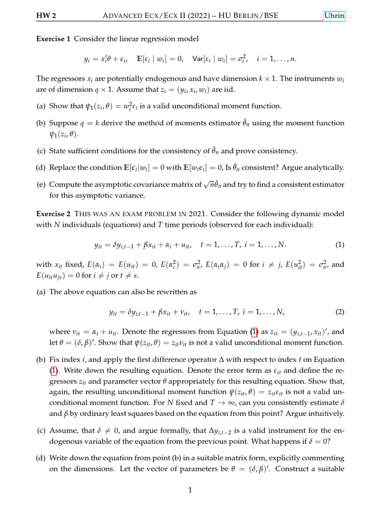 HW2 22 Withpaper | PDF