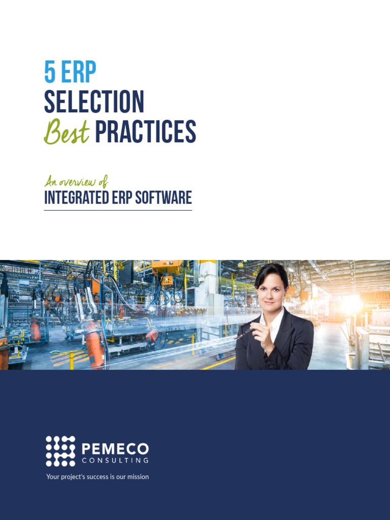 5 ERP Selection Best Practices Guide | PDF | Enterprise Resource ... 5 ERP Selection Best Practices Guide | PDF | Enterprise Resource ...