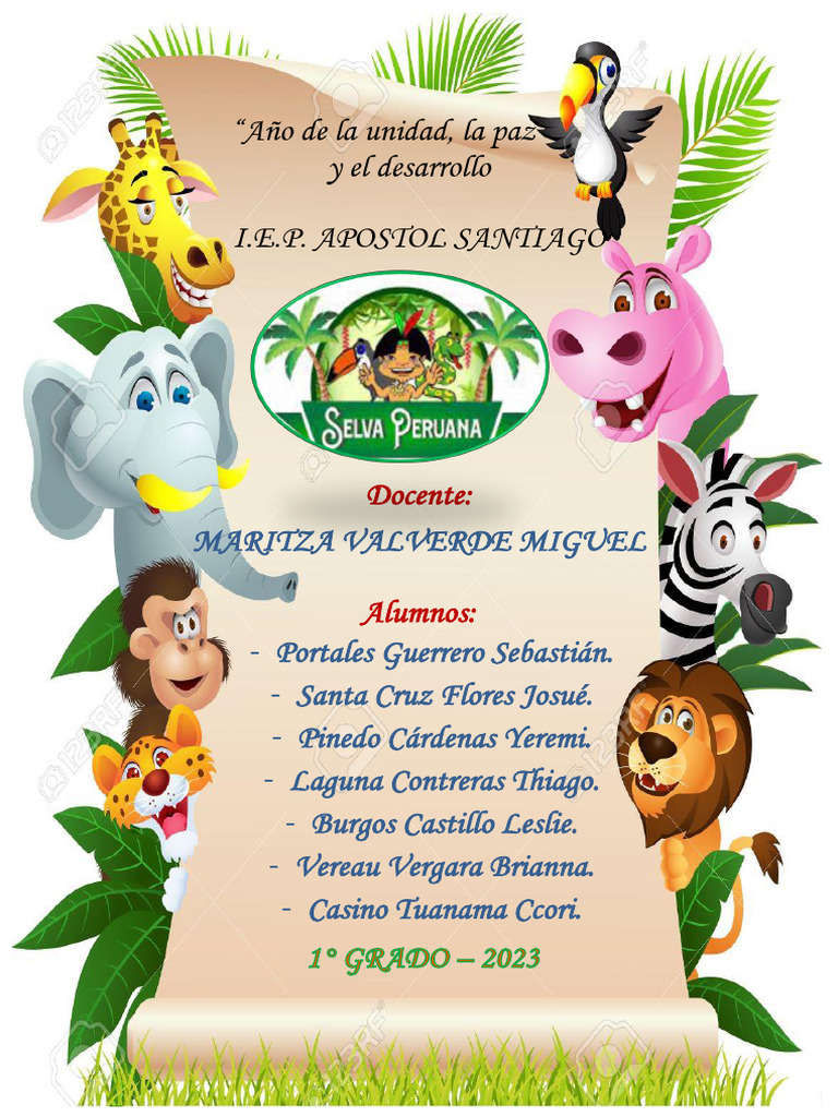 Animales y cultura de la selva peruana | PDF