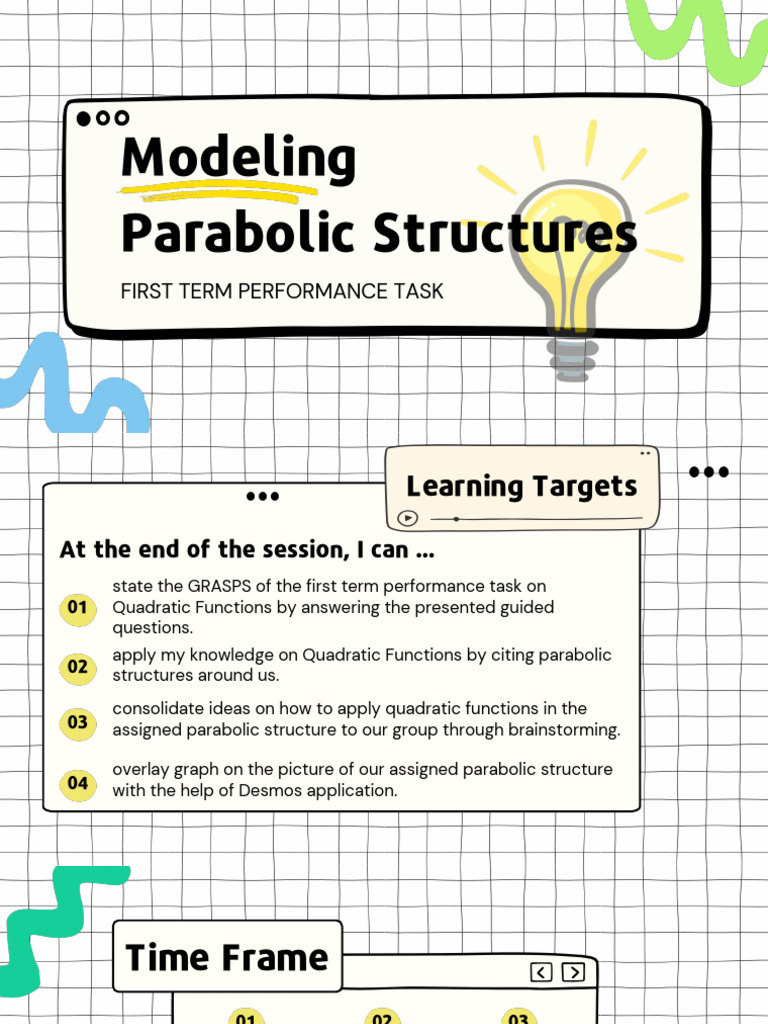 1st TERM PETA ORIENTATION (Modeling Parabolic Structures) | PDF ...