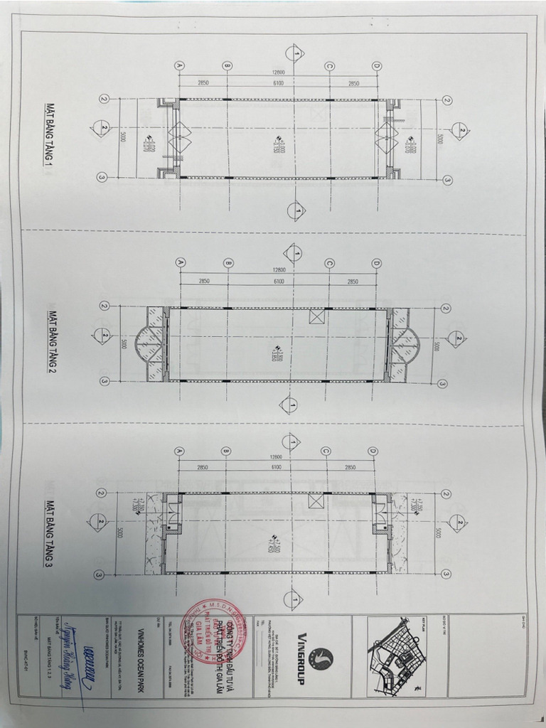 bảng vẽ hoàn công OCP HA11 SP12.29 | PDF