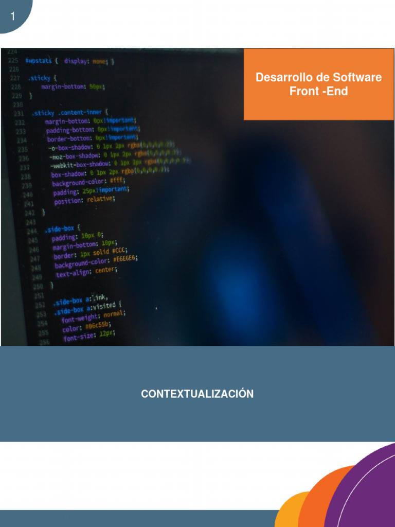 Guía Completa de HTML y CSS para Front-End | PDF | Modelo de objeto de documento | HTML