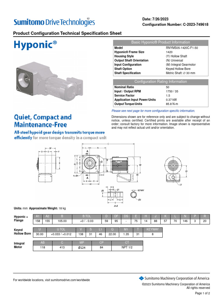 Hyponic - RNYMS05 | PDF | Electric Motor | Horsepower