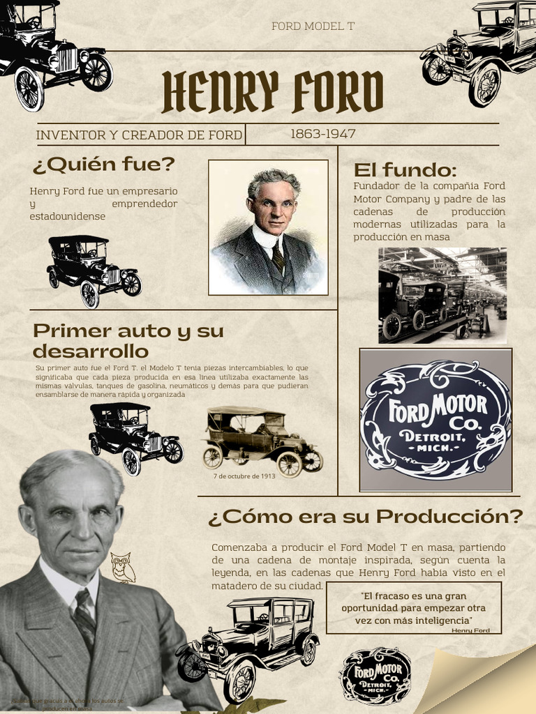 Poster DE HENRY FORD | PDF