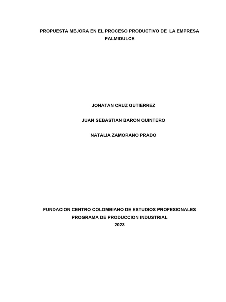 Proyecto de Grado | PDF