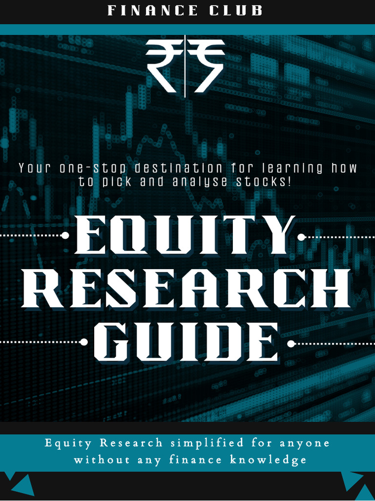 Equity Research Guide | PDF | Valuation (Finance) | Stocks