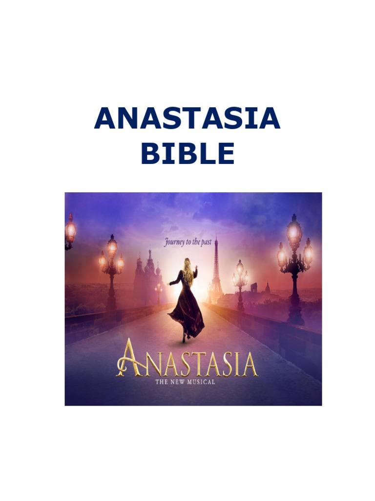 Open Anastasia Bible | PDF