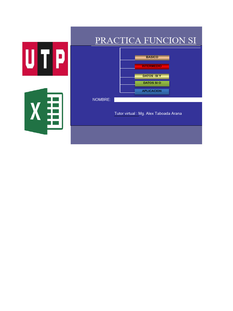 s10.1 Ficha Trabajo-Funciones Lógicas | PDF
