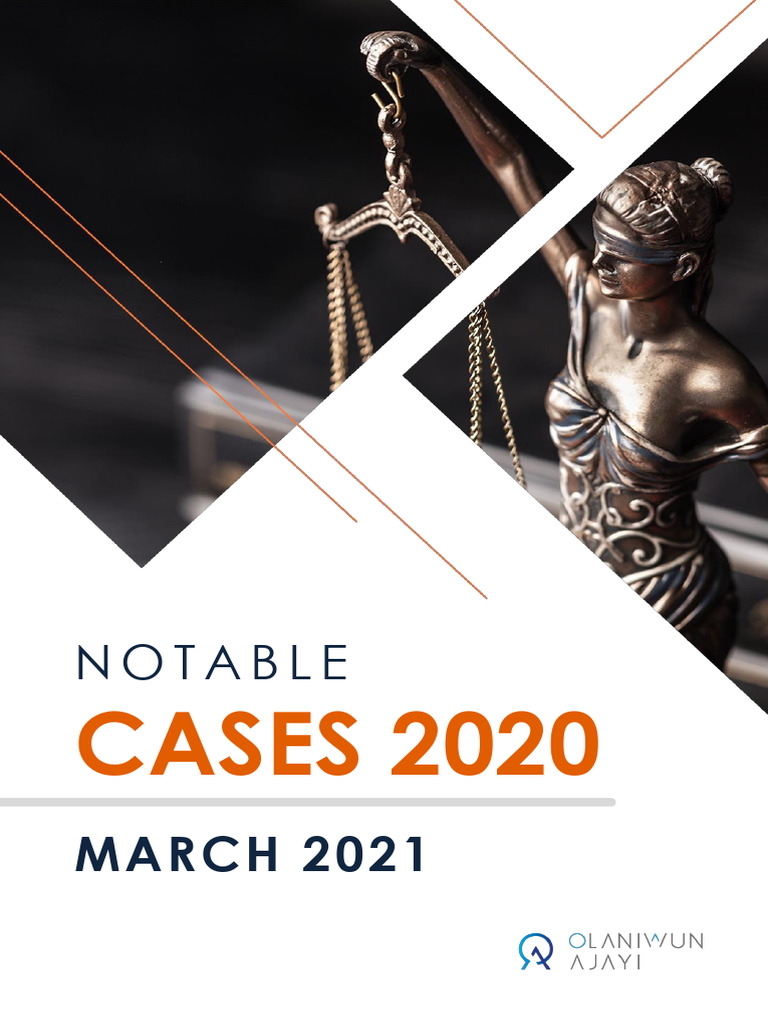 Notable Cases | PDF | Appellate Court | Supreme Courts