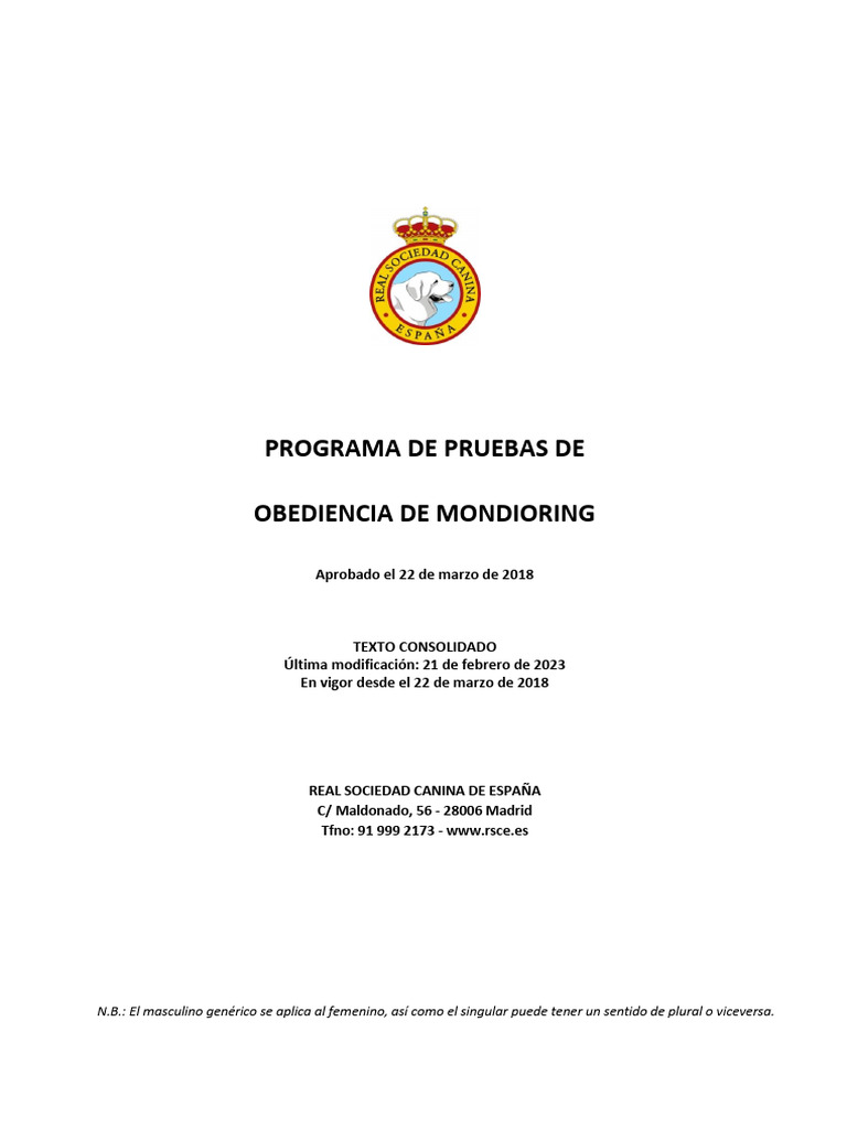 Programa Odm 2023 | PDF
