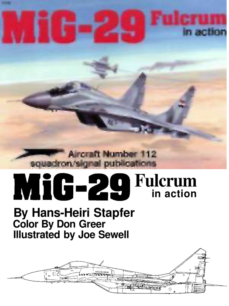 Mikoyan Gurevich MiG-29 Fulcrum 2 | PDF | Fighter Aircraft | Aviation