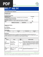Ficha Tecnica Bingo SG | PDF | Insecticida | Agua