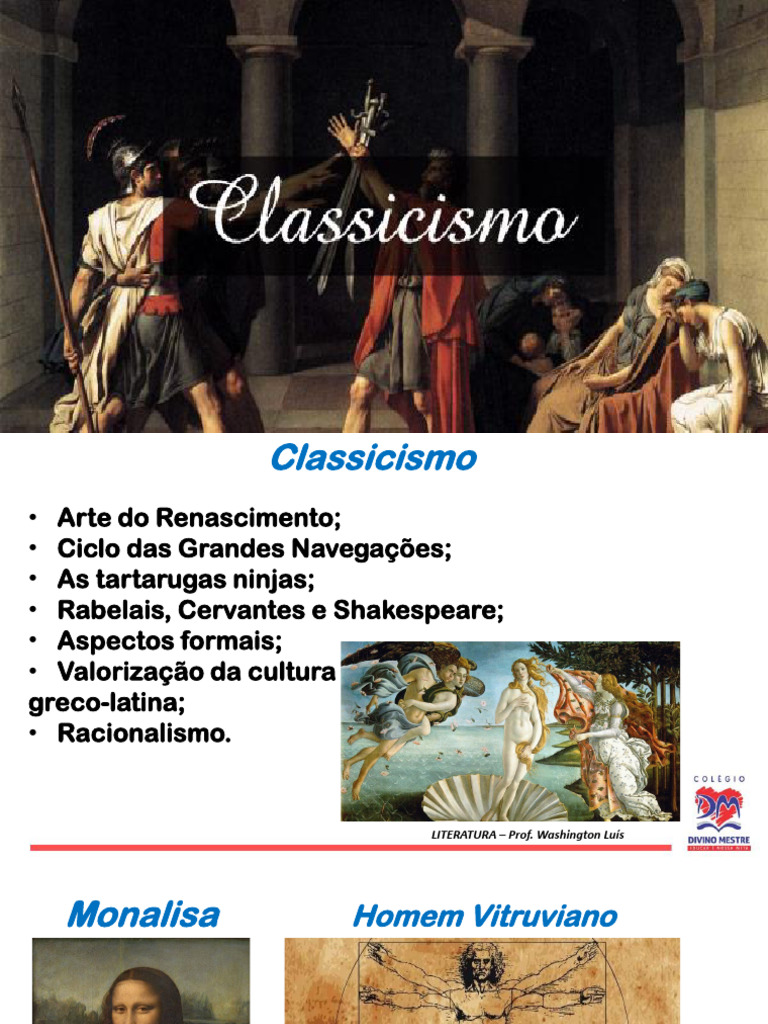 Classicismo - Era Colonial Da Literatura Brasileira | PDF | Classicismo | Poesia