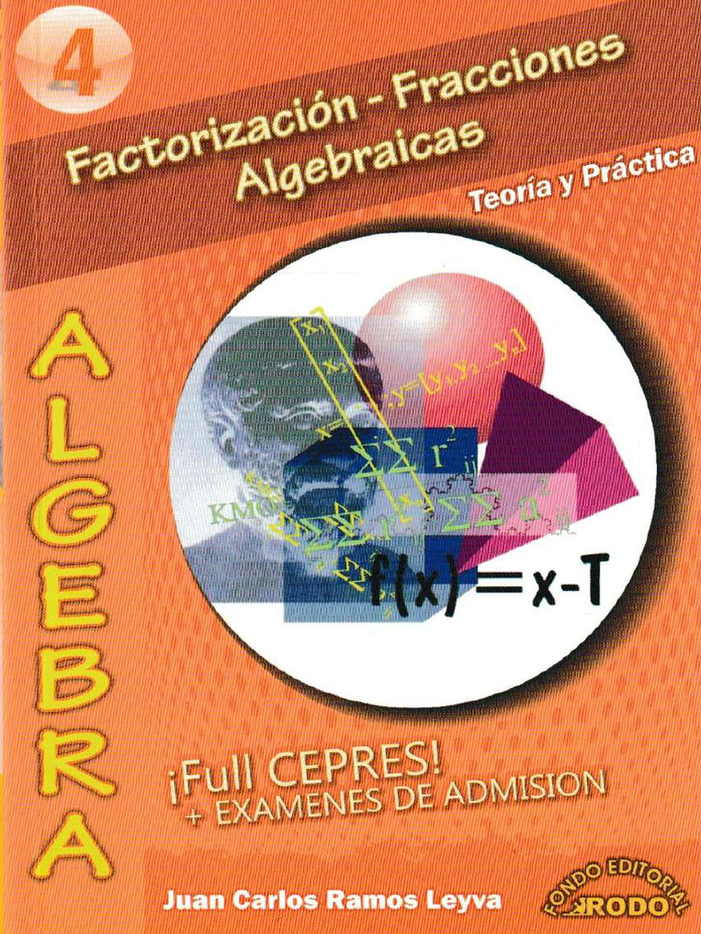 04 Factorización - Fracciones Algebraicas by Rodo | PDF
