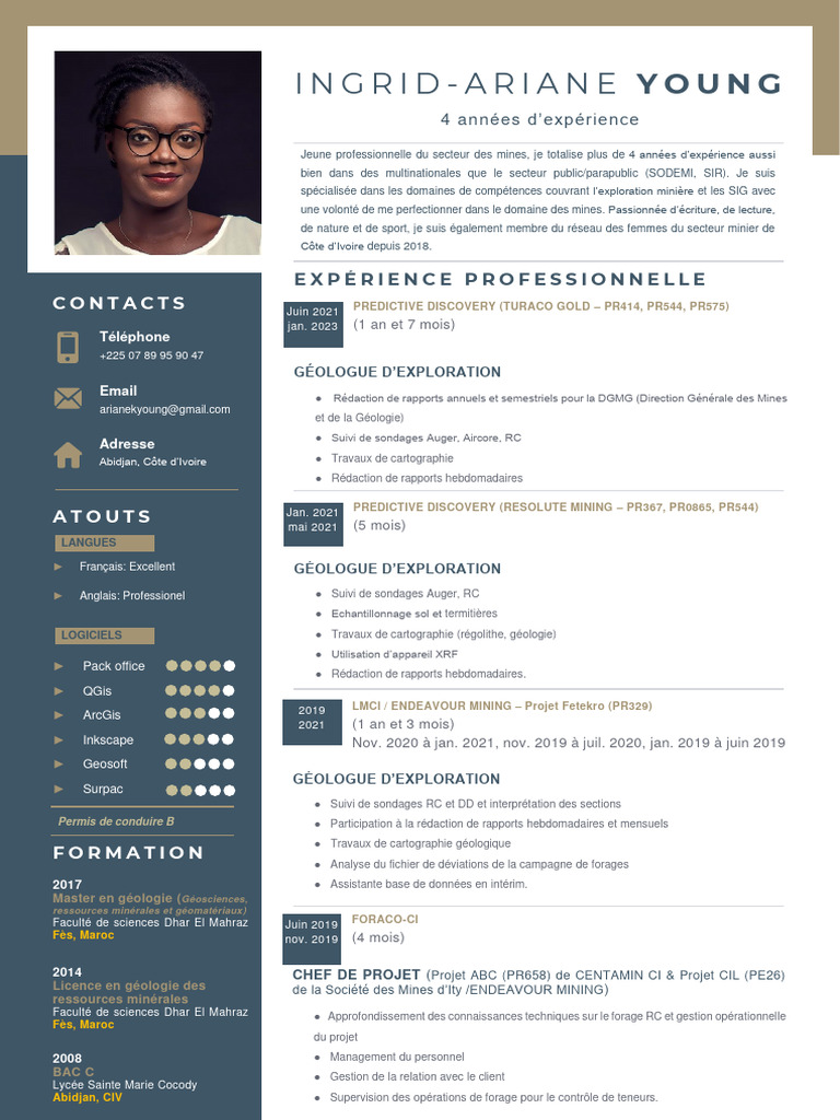 CV Ingrid-Ariane YOUNG | PDF