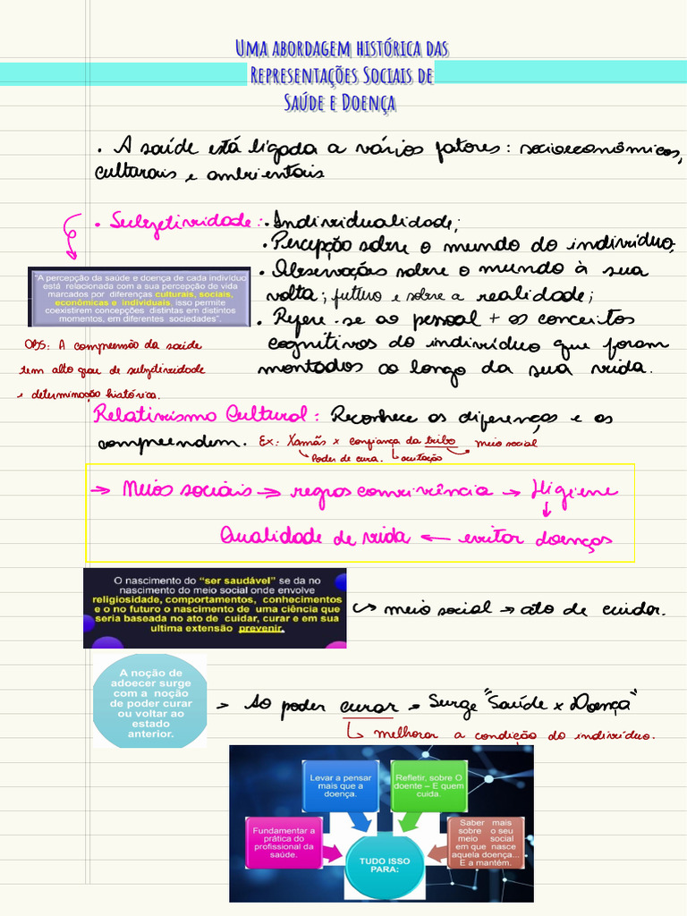 Resumo Av 1 Subjetividade | PDF