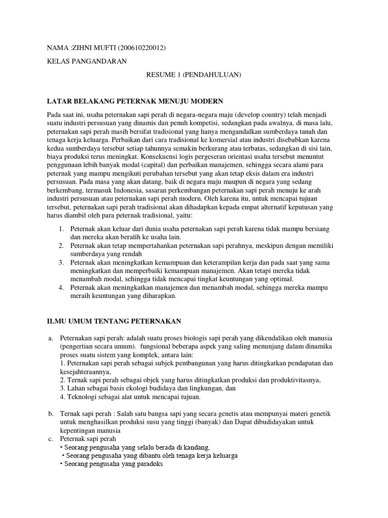 Zihni Mufti - 0012 - Tugas Resume PMTP | PDF