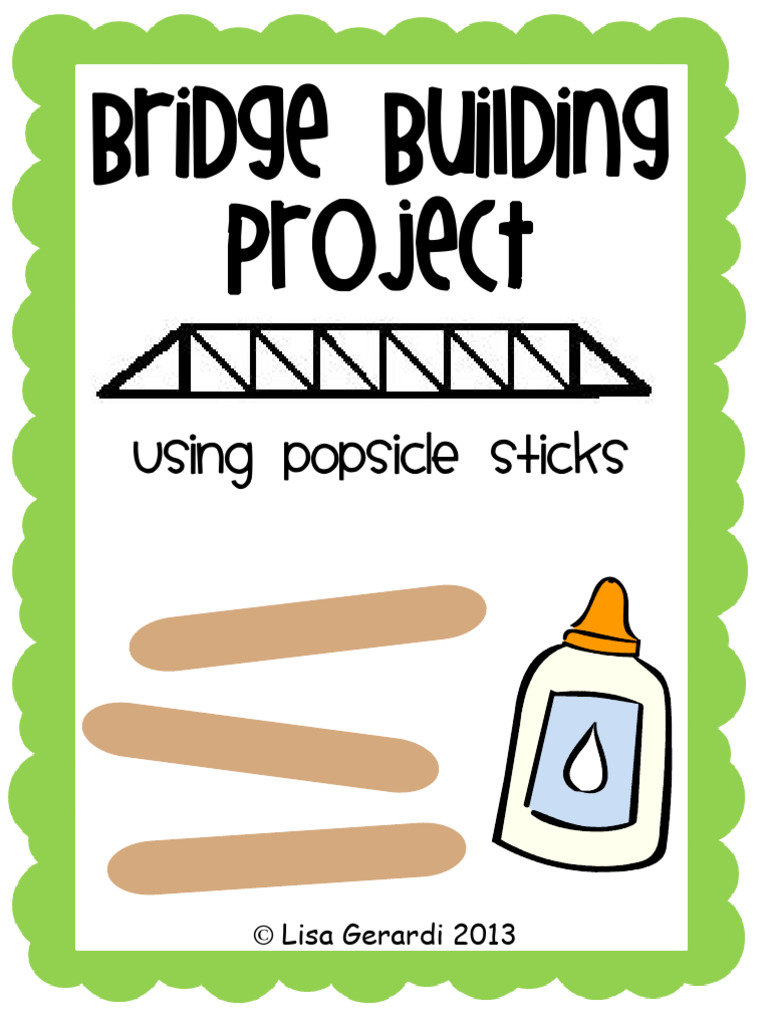 Popsicle Stick Bridge Project Guide | PDF