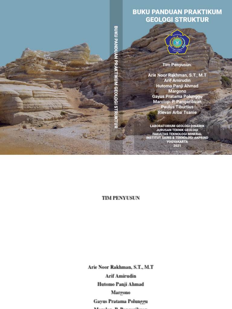 Buku Panduan Praktikum Geologi Struktur (Kampus Merdeka) 21-1 | PDF