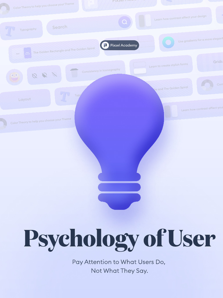 Psychology of User | PDF | Design Thinking | User Experience