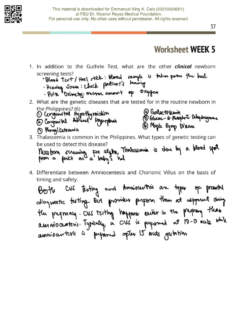 2A Calo Emmanuel King A. W5 | PDF