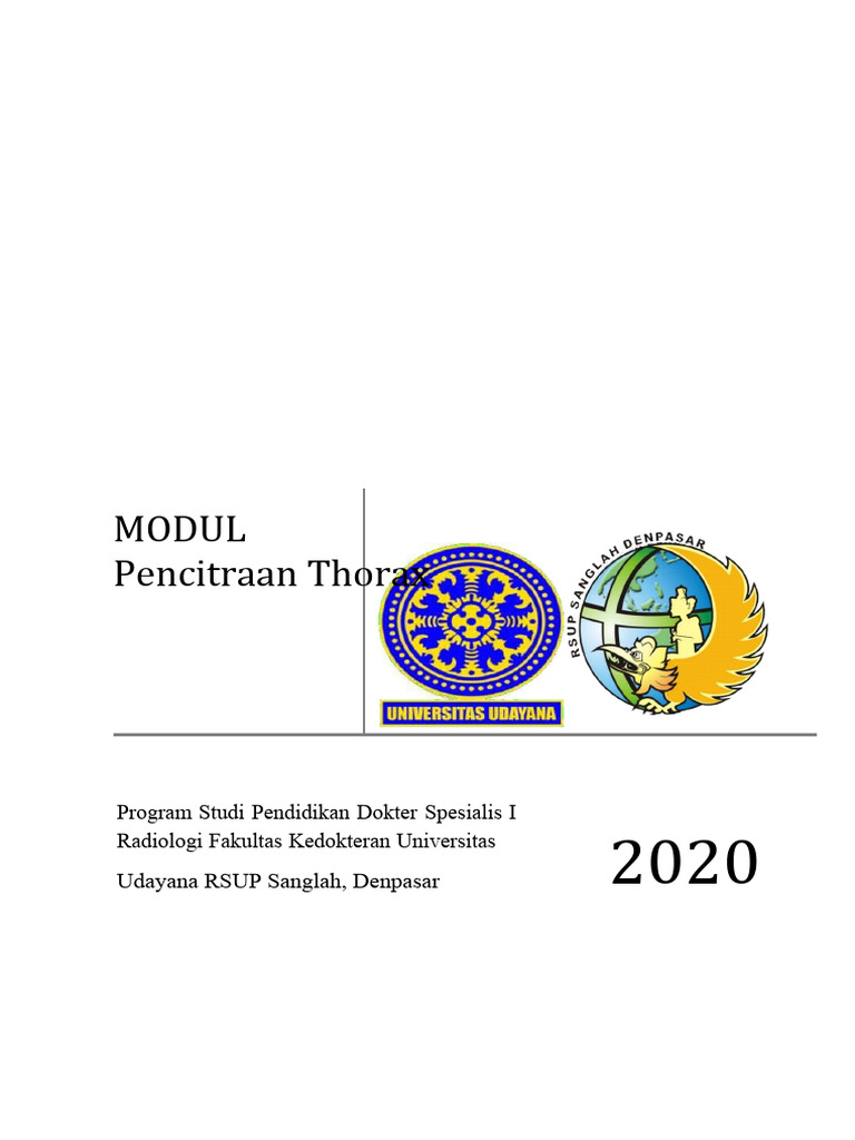Panduan Pencitraan Thorax untuk PPDS | PDF