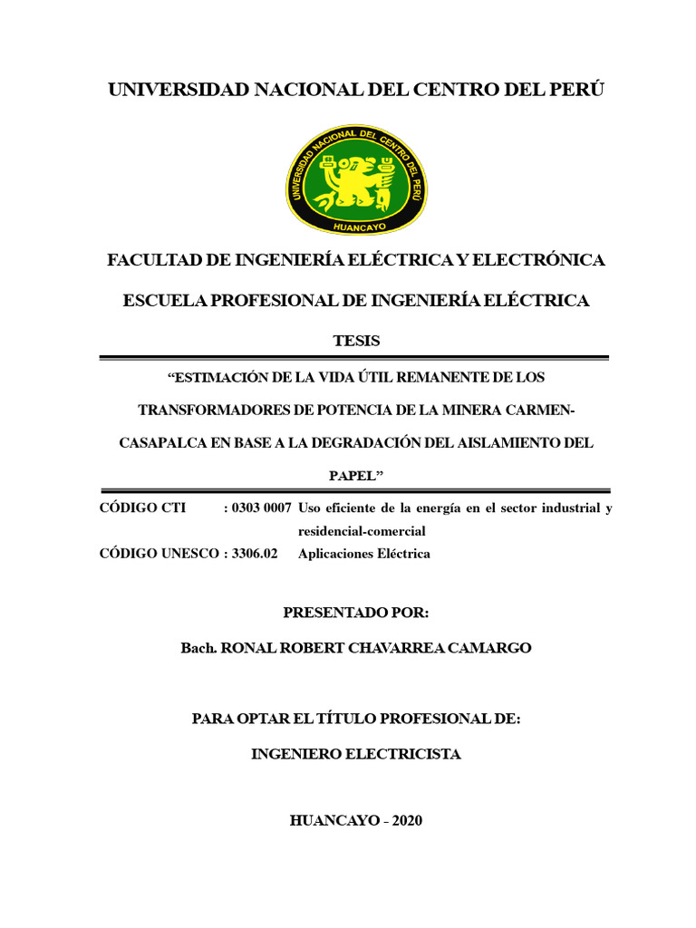 Estimación de Vida Útil Remanente Con Análisis de Furanos | PDF