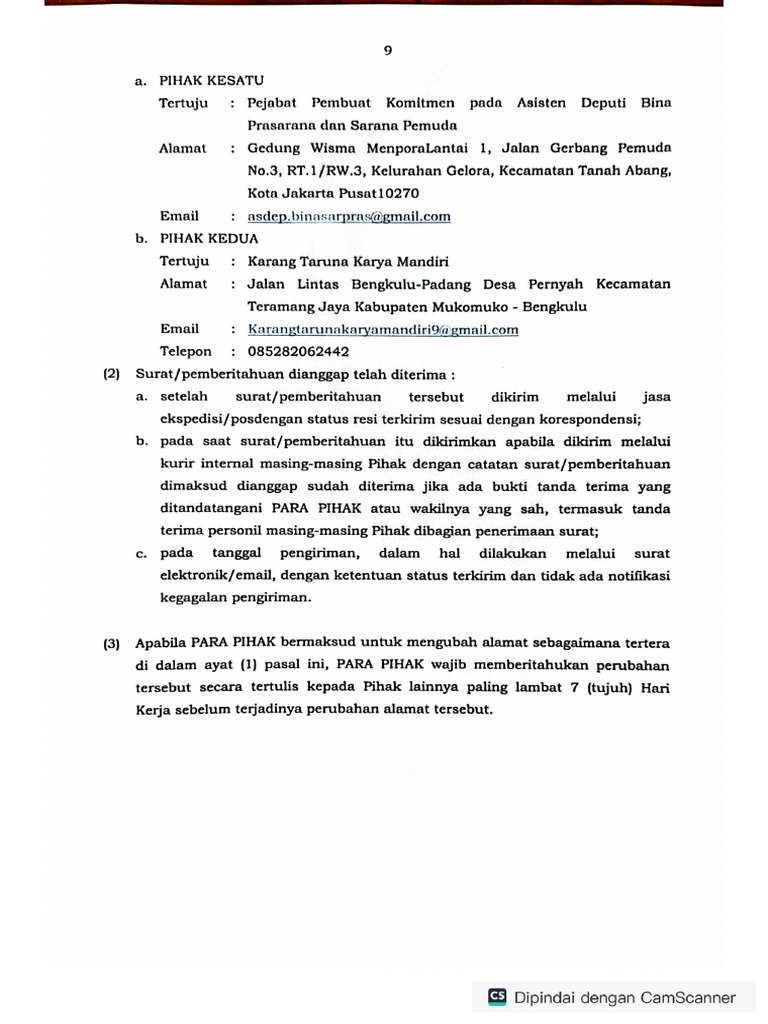 Pks Mou & Mou Rangkap 3 | PDF