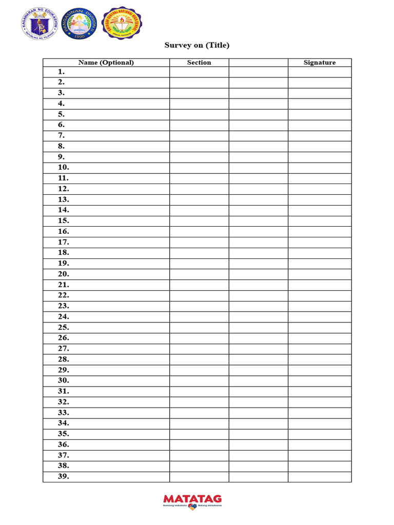 Grade 10 Research Template | PDF
