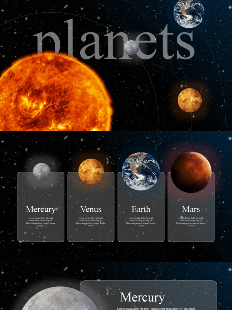 Planets Presentation | PDF