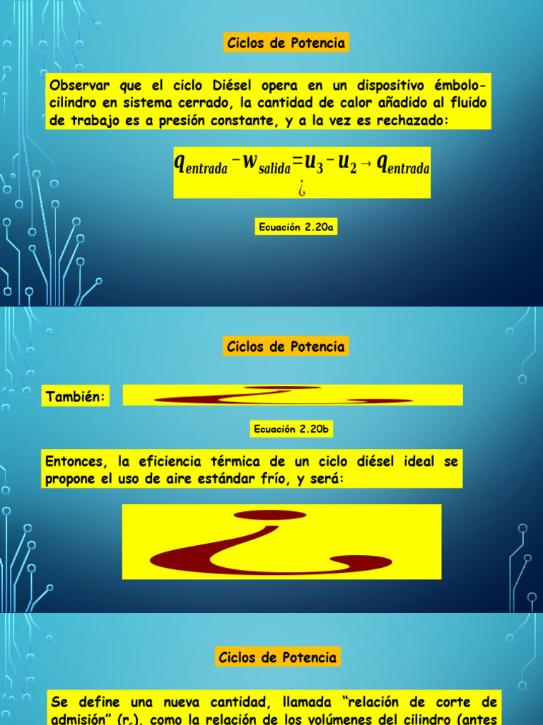 2c. - Ciclos de Potencia | PDF | Motores | Motor diesel