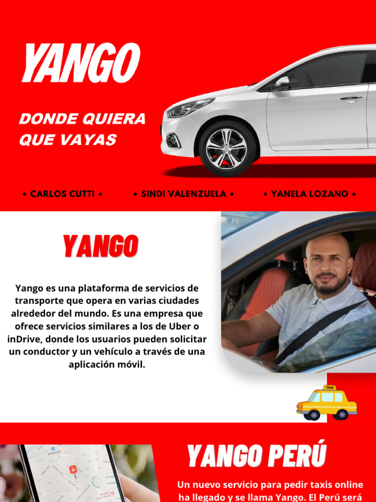 Yango APP - Presentación | PDF